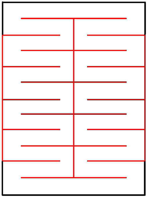 how to walk through a piece of paper